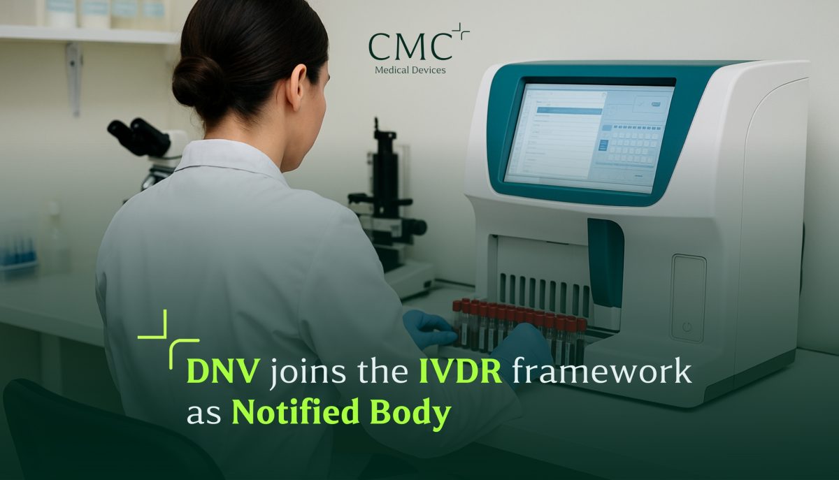 DNV joins the IVDR framework as a Notified Body: A new option for IVD ...